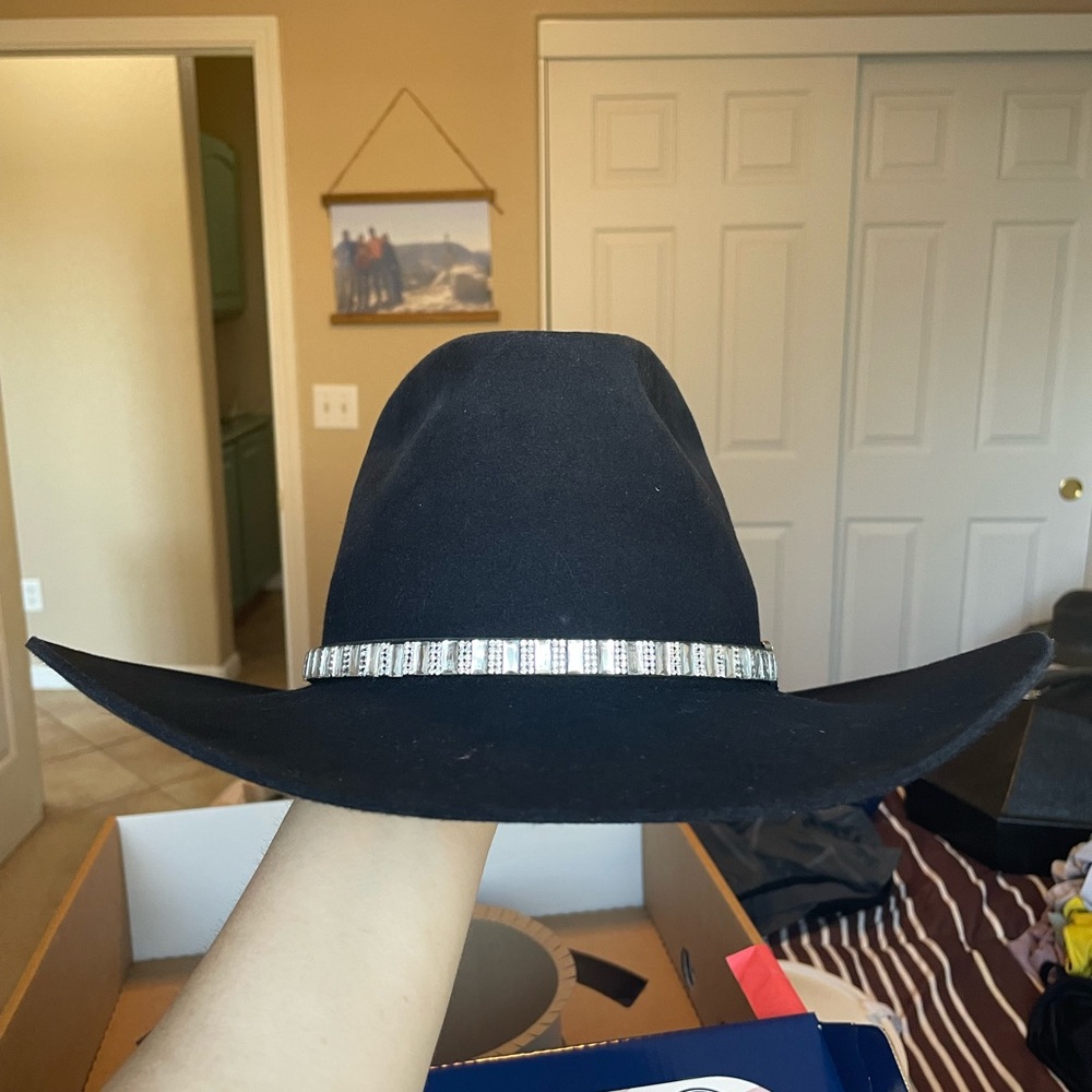 American Hat Co Cowboy Hat 6 5/8 Long Oval - Gem